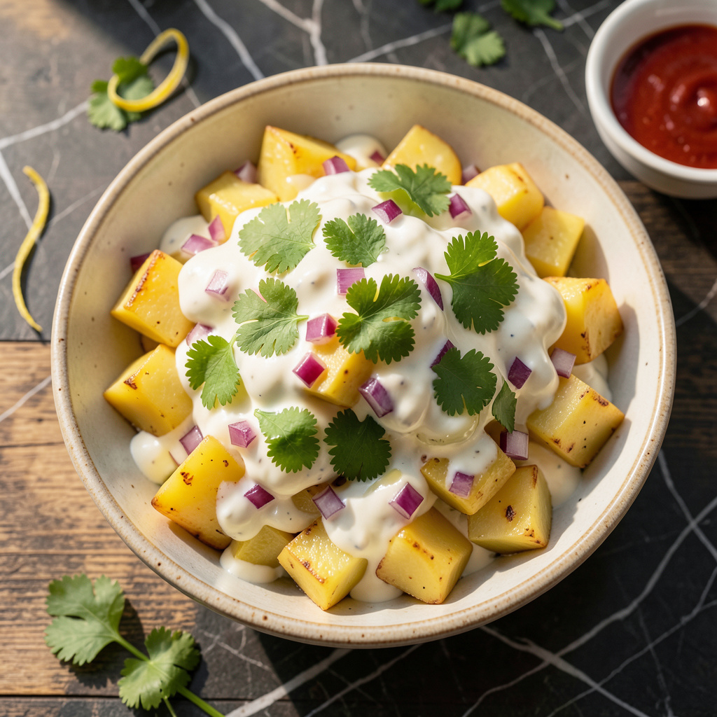 Juan Pollo Potato Salad Recipe: Zesty Southwest Creaminess - Daily ...