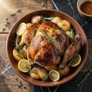 Juicy Roast Chicken Recipe: Herb-Crusted Golden Skin - Daily Cooking Recipe