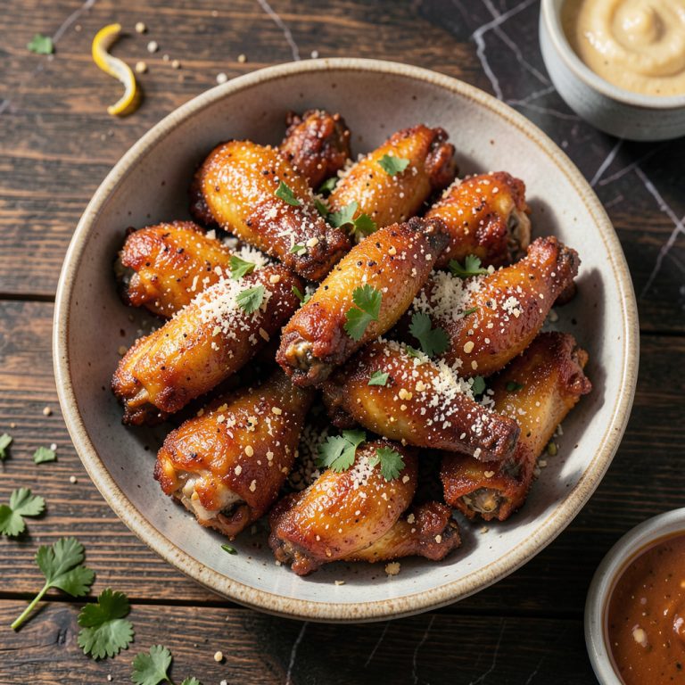 Little Caesars Garlic Parmesan Wings Recipe: Crispy and Garlicky ...