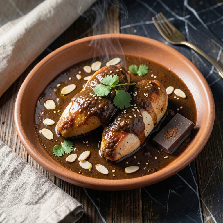 Mexican Chicken Mole Recipe: Rich Chocolate-Chile Sauce Tradition ...