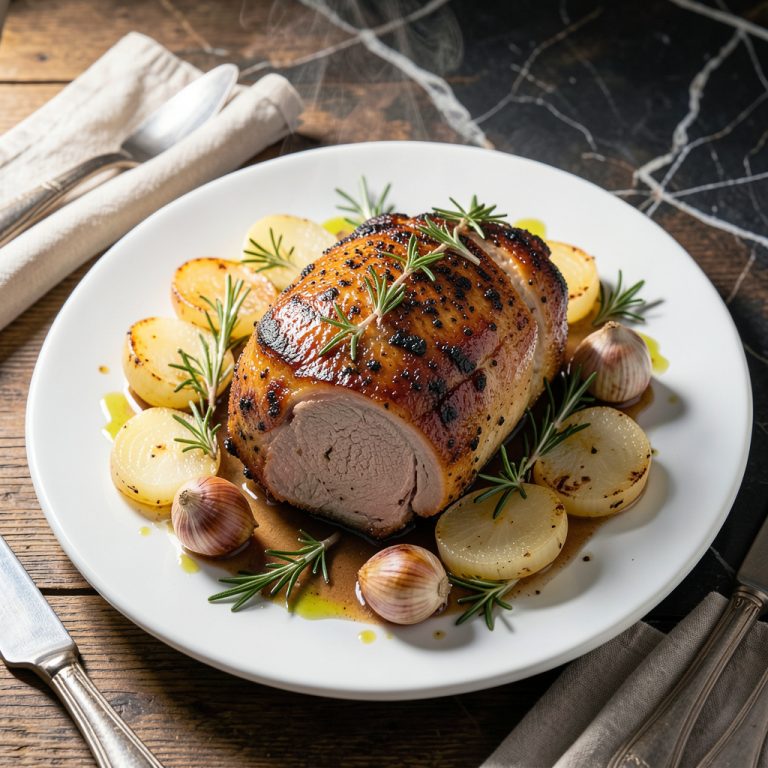 Picnic Roast Slow Cooker Recipe: Fall-Off-The-Bone Tender With Herbs ...