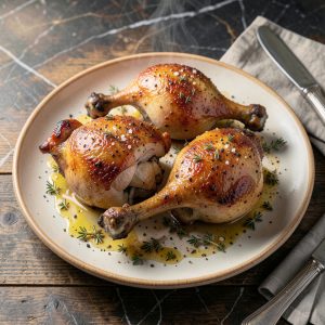 Roast Chicken Quarters Recipe: Crispy Skin and Herb-Infused Juiciness ...