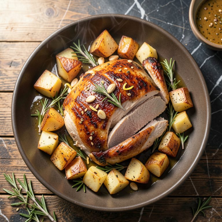 Roasted Chicken Breast and Potatoes Recipe: Herb-Infused One-Pan Dinner ...