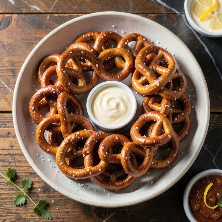 Salted Pretzel Shot Recipe: Bite-Sized Salty Crunch with Cheese Filling ...