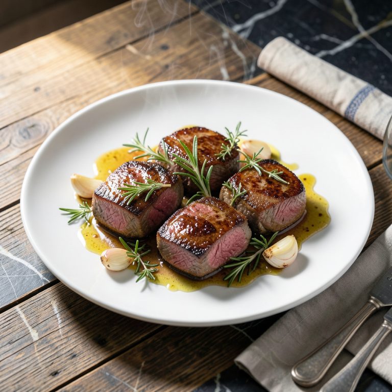 Simple Venison Medallions Recipe: Tender Bites With Rustic Elegance ...