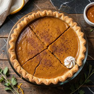 Trader Joe's Pumpkin Pie Recipe: Spiced Custard in Flaky Crust - Daily ...