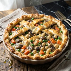 Vegan Chicken Pot Pie Recipe: Plant-Based Comfort in a Golden Crust ...