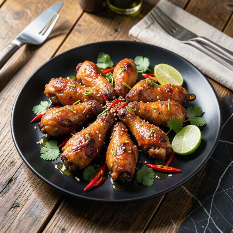 Vietnamese Chicken Wing Recipe: Lemongrass and Fish Sauce Glazed ...